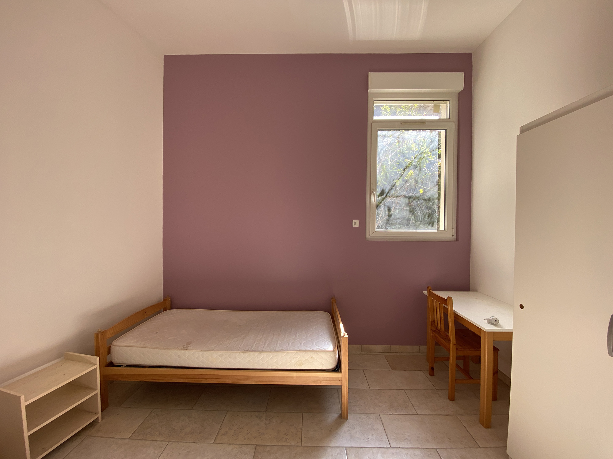 Rénovation d'une chambre à louer - Colocation Saint-Marcellin